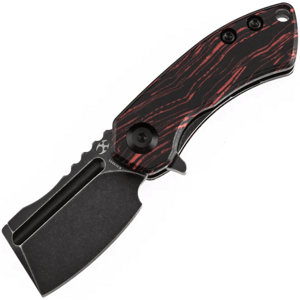 KANSEPT Mini Korvid Black Stonewashed CPM S35VN Liner Lock K3030S1 ...