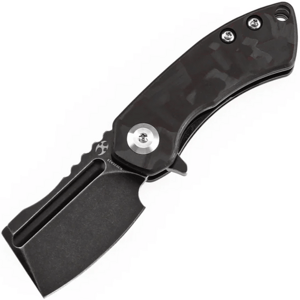 KANSEPT Mini Korvid Black Stonewashed CPM S35VN Liner Lock K3030A13 ...